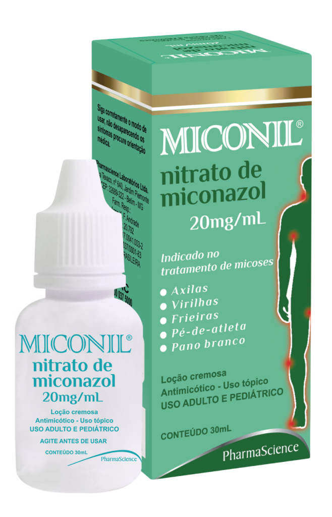 Nitrato de Miconazol Miconil - PharmaScience Indústria Farmacêutica